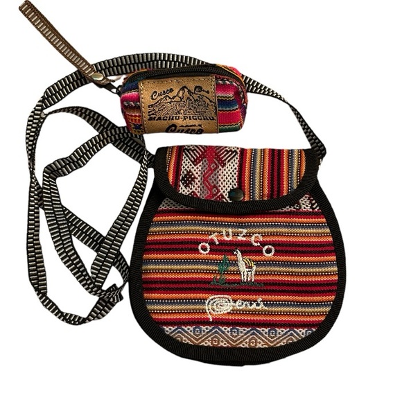 Unbranded | Bags | Peruvian Authentic Embroidered Crossbody Bag Coin ...